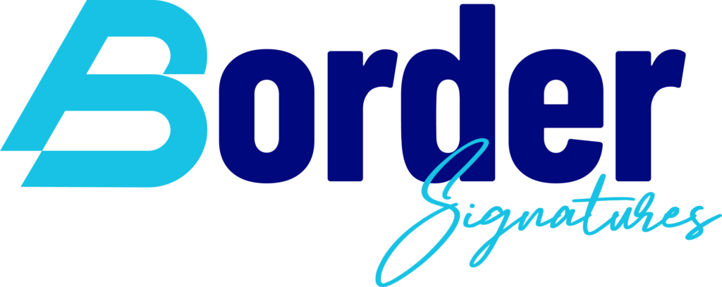 Signatures - Border Signatures